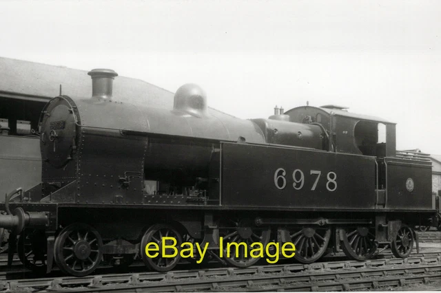 PHOTO 6X4 RAILWAY Steam 6978 0-6-4 LMS Crewe Works Yard c1933 £5.00 ...