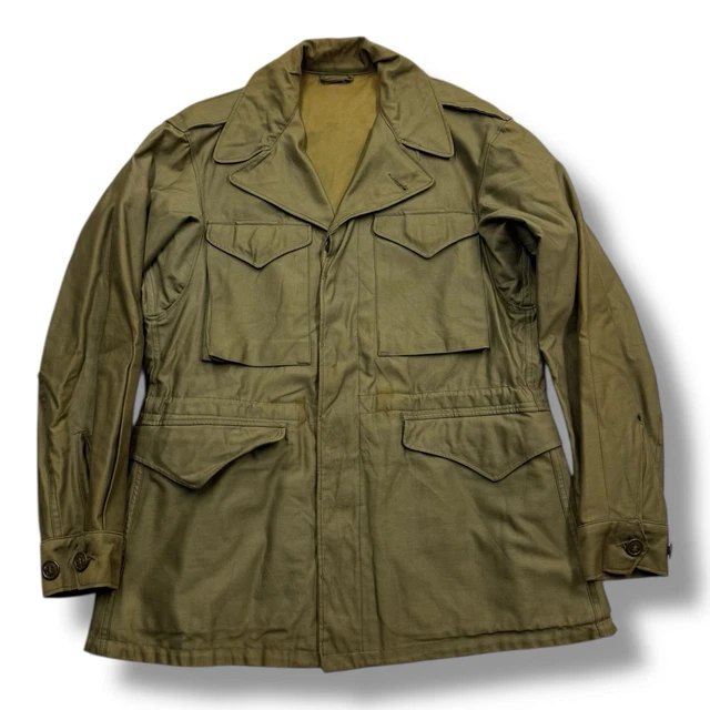 VINTAGE MILITARY M1943 Army Field Jacket Od Green £89.87 - PicClick UK