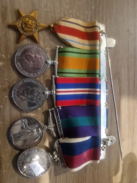 WW2 MEDAL GROUP With Cyprus G.S.M R.A.F Long Service And Good Conduct ...