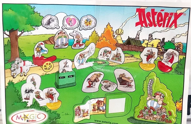 SORPRESINE KINDER FERRERO Serie Giochi Di Asterix Entra & Scegli Figure ...