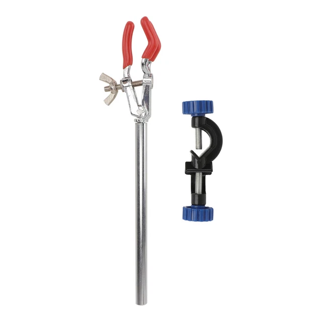 PIPE SHELF BRACKET Lab Burette Clamp 3-Finger Three-jaw Beaker $13.68 ...