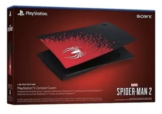 PS5 CONSOLE DISC Covers - Marvel’s Spider-Man 2 Limited Edition *PRE ...