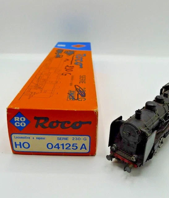 ROCO LOCOMOTIVE VAPEUR Avec Tender Série 230G Sncf Référence 04125A Ho EUR 100,00 - PicClick FR