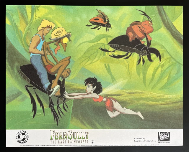 FERNGULLY : THE Last Rainforest Lobby Card / Press Image - 1991 RARE GB ...