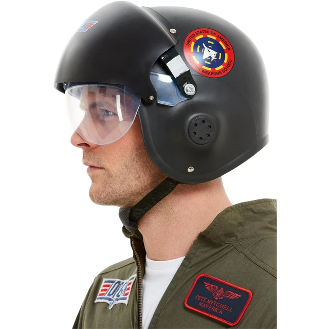 TOP GUN MENS Deluxe HelmetOne Size Black SM1175 £37.63 - PicClick UK