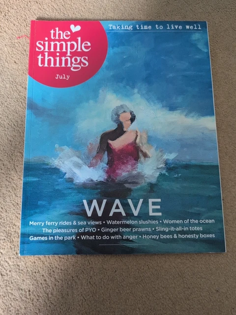 THE SIMPLE THINGS Magazine Issue #133 Wave - July 2023 Read Once £5.40 ...
