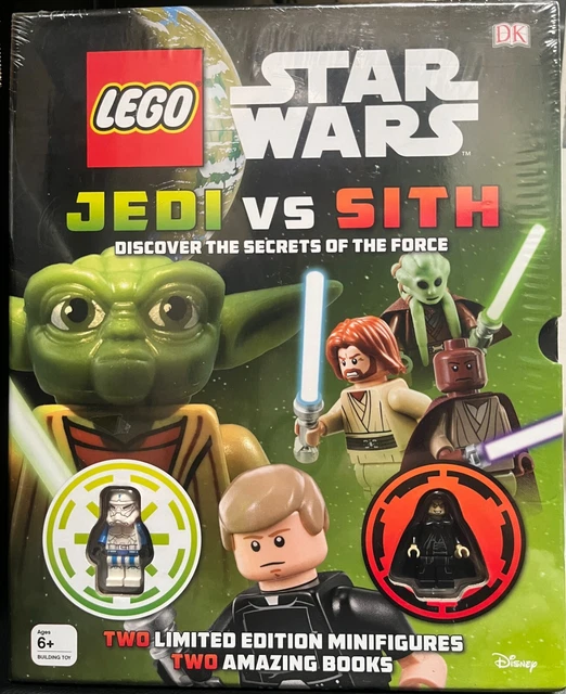 LEGO STAR WARS ~ Jedi Vs Sith. Limited Edition Minifigures & Books~ New ...