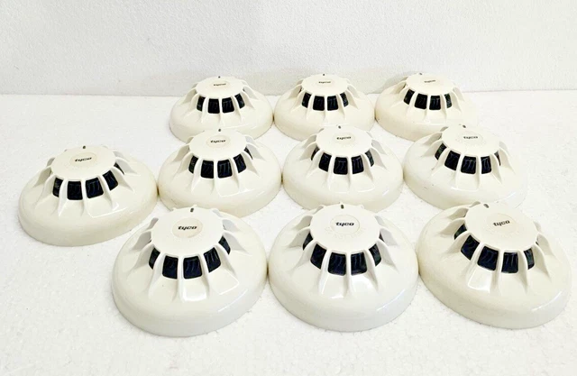 TYCO 601P-M CONVENTIONAL Optical Smoke Detector 516.600.201 (5 Pcs Lot ...
