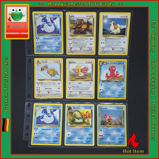 ORIGINAL POKEMON CARDS Collection Mixed WOTC TCG Retro Old Vintage /H82 ...