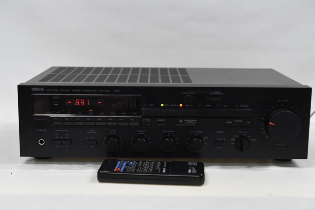 YAMAHA RX-700 NATURAL Sound Stereo Receiver Amplifier - 65w - Vintage ...