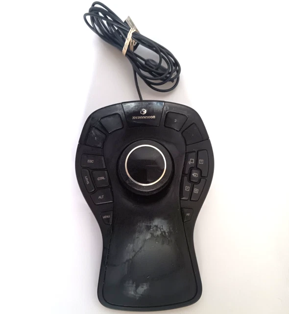 3DCONNEXION SPACEMOUSE PRO Wired Ergonomic 3D Mouse USB Tested, Fully ...