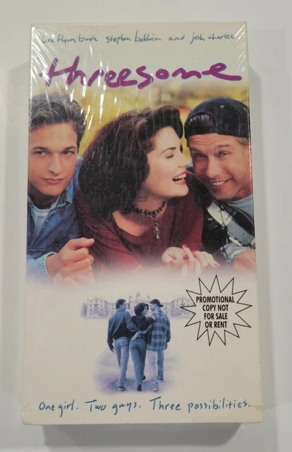 Threesome Screening Demo Sealed Vhs Video Tape 25 82 Picclick