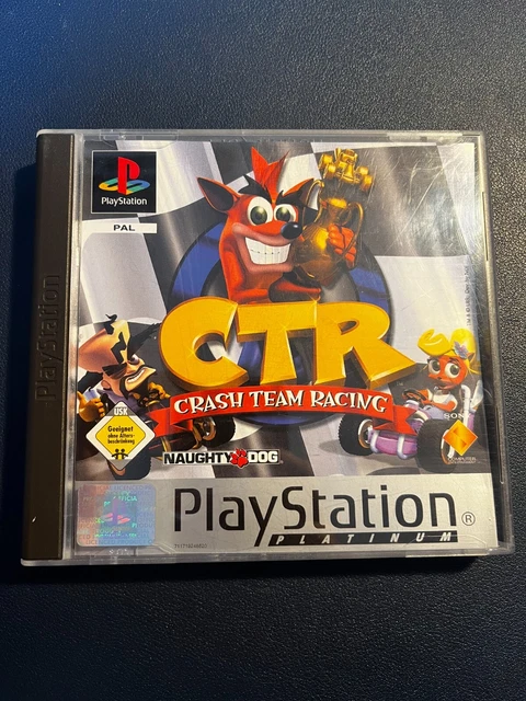 CRASH TEAM RACING CTR (Sony Playstation 1) PS1 Spiel Komplett mit ...