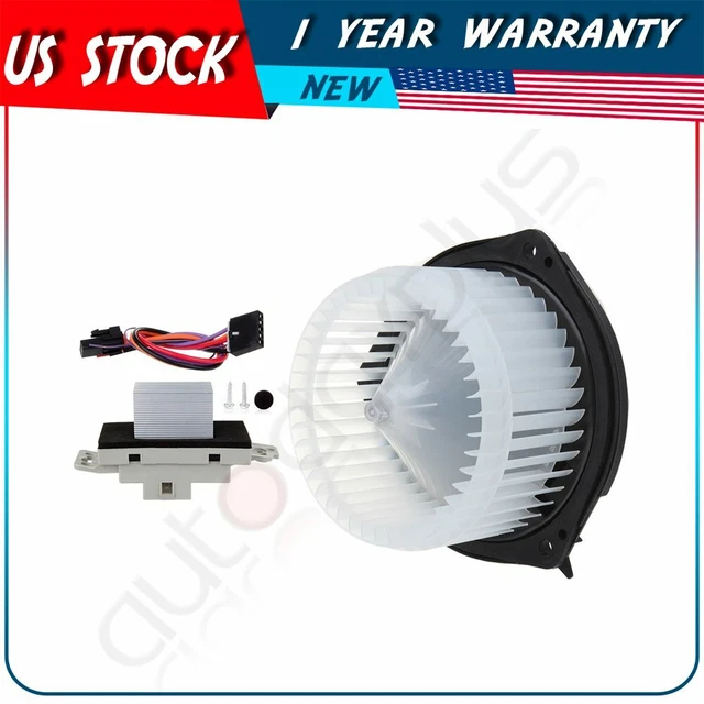 BLOWER MOTOR AND Resistor HVAC Fit For 2004 2005 2006-2010 2013 ...