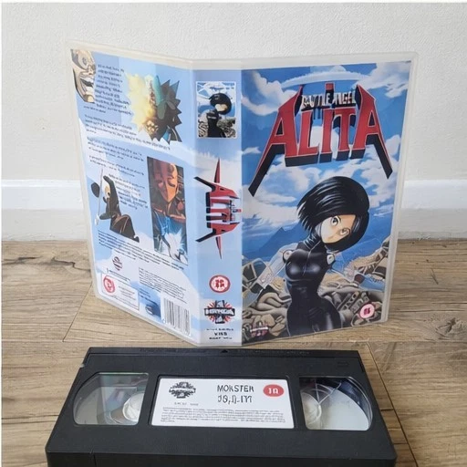 MANGA ALITA - Battle Angel - VHS - Tested and working Excellent ...