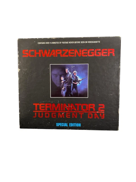 TERMINATOR 2 JUDGEMENT Day VHS Tapes Special Edition Box Set ...
