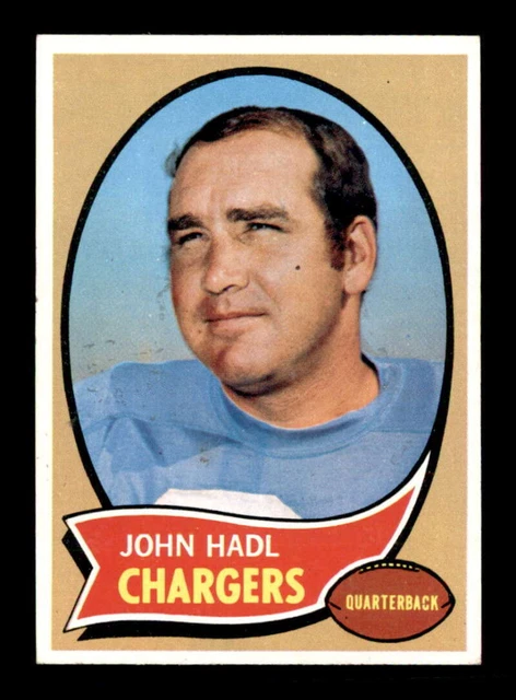 1970 TOPPS #73 John Hadl EXMT + X2901546 EUR 3,26 - PicClick FR