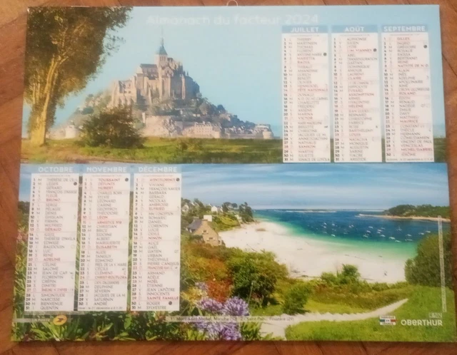 CALENDRIER LA POSTE 2024, Almanach du facteur EUR 9,90 - PicClick FR