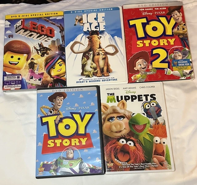 BLU RAY/ DVD Movie Animated Cartoon Kids Lot Of 13 Disney Pixar Warner ...