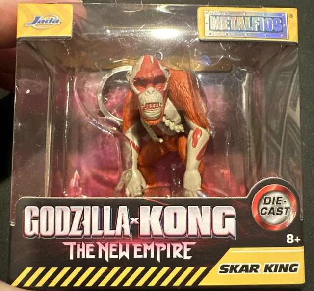 GODZILLA X KONG The New Empire GODZILLA Jada Metalfigs Key Chain 2.5 ...