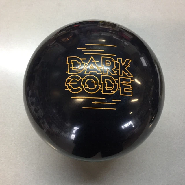 STORM DARK CODE bowling ball 14 LB. 1ST QUAL new ball in the box #070 ...