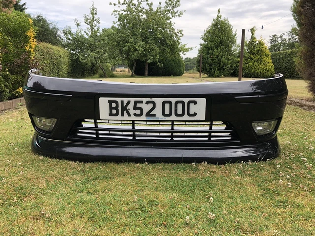 FOCUS MK1 FRONT Bumper And Splitter With Gloss Black Inserts / Body kit ...