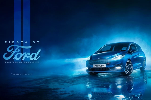 FORD FIESTA ST advert promo poster £5.84 - PicClick UK