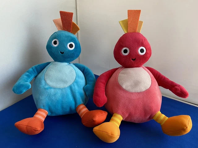 GOLDEN BEAR TWIRLYWOOS Plush Soft Toy Bundle x 2 Cbeebies Toys 2015 ALL ...