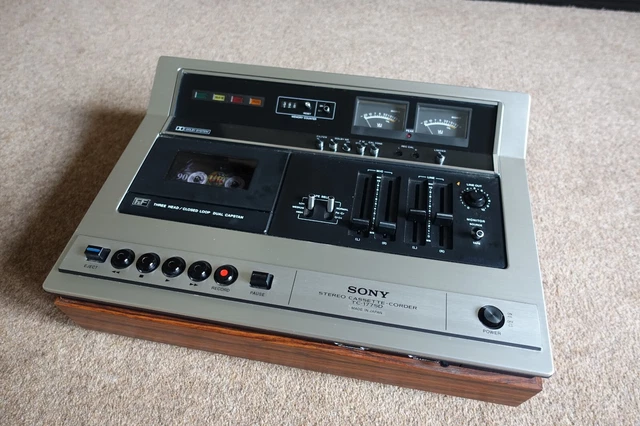 VERY RARE 3-HEAD Sony TC177SD Stereo Cassette Deck £307.52 - PicClick UK