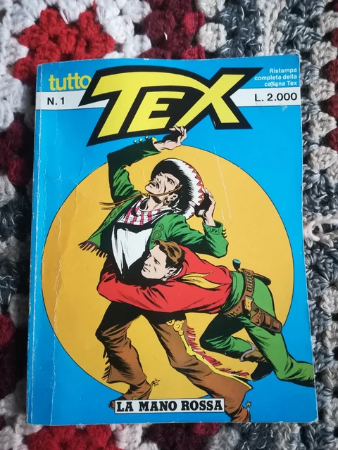 TEX TUTTO TEX Nr 1 La Mano Rossa del 1985 EUR 11,00 - PicClick DE