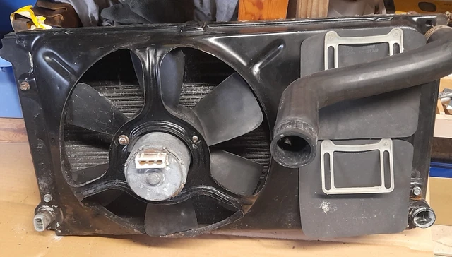 VW GOLF MK2 Gti 8V..fan..shroud..radiator..complete..o.e From 1992 Car ...