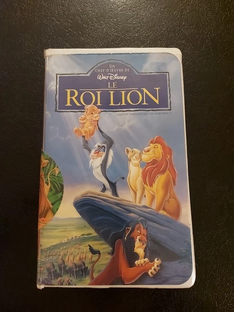 ORIGINAL RARE The Lion King Vhs (Collection Masterpiece Walt Disney ...