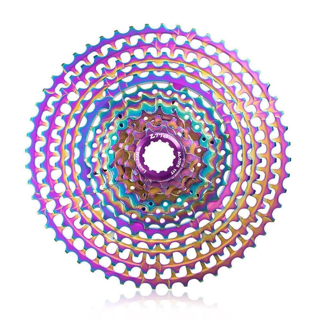 ZTTO BICYCLE 12 Speed Rainbow Cassette 11-52T SLR2 MTB 12s Ultralight ...