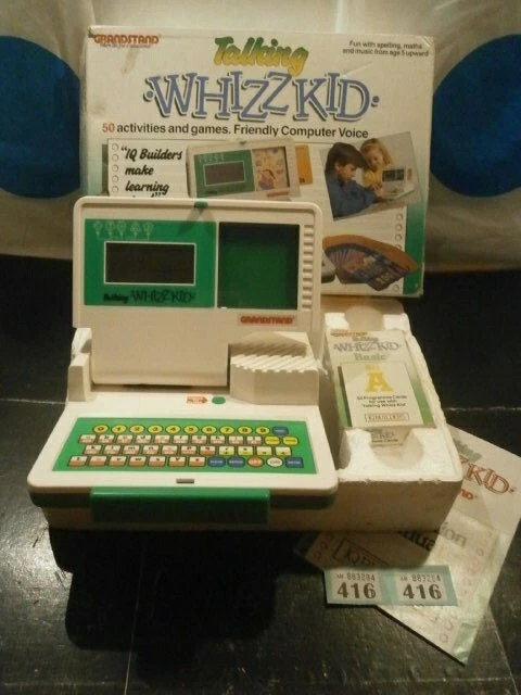 VINTAGE GRANDSTAND IQ Builders - Super Talking Whizz Kid Computer ...