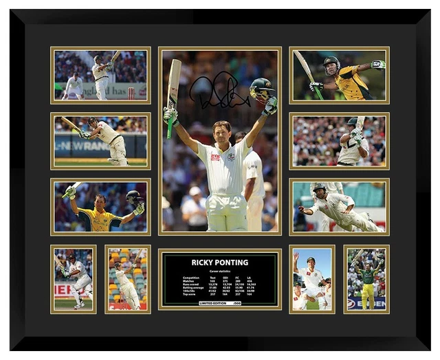 MICHAEL CLARKE Signed Framed Cricket Australia Memorabilia $74.99 ...