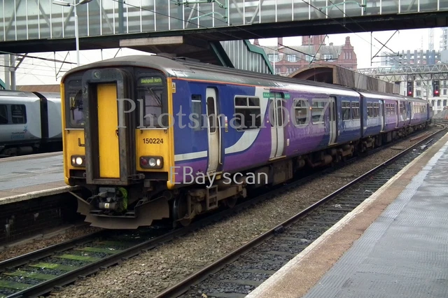 CLASS 150 150224, 2 car DMU, in debranded Northern at Manchester Oxford ...