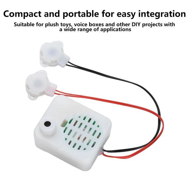 VOICE BOX RECORDABLE Sound Module Plush Toy Voice Message Recorder ...