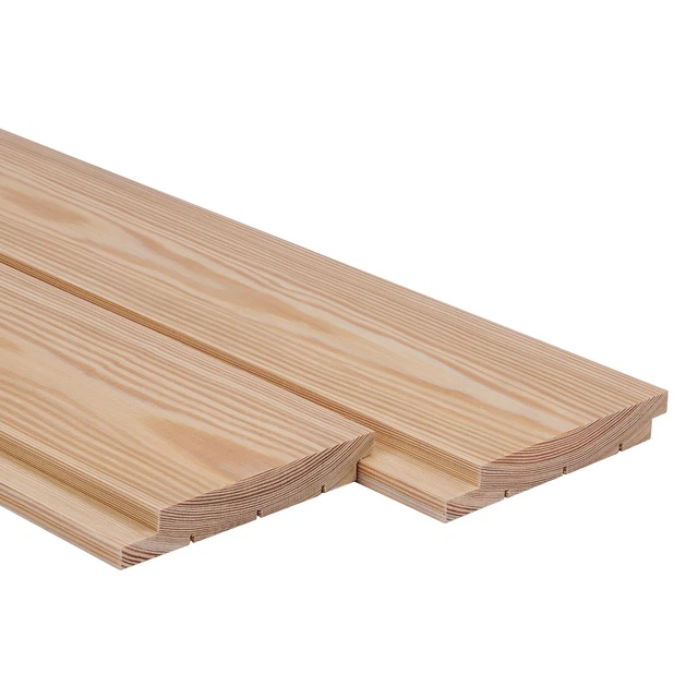 SHIPLAP LARCH TIMBER Cladding, Vertical Fix, Exterior 22mm thick ...