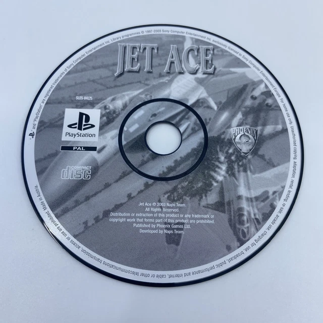 SONY PLAYSTATION 1 PS1 Jet Ace Jeu Bon État Rare - Version PAL EUR 9,90 ...