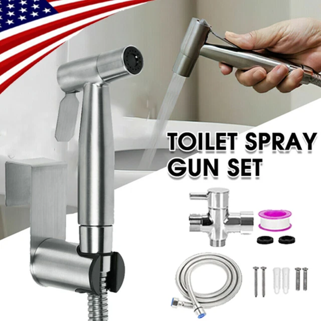 HANDHELD DOUCHE BIDET Toilet Jet Spray Muslim Hygienic Shattaf Shower ...