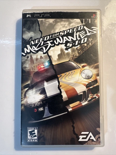 NEED FOR SPEED Most Wanted 5-1-0 510 ( Sony PSP, Complete CIB, 2005 ...