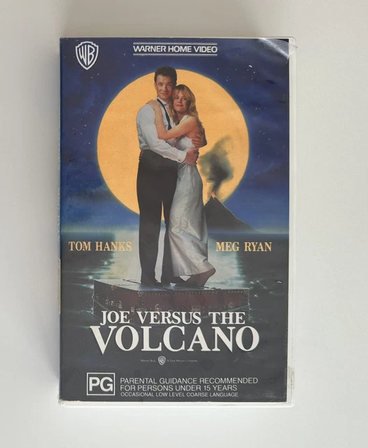 JOE VERSUS THE Volcano [VHS] Warner Big Box Ex-Rental Video Tape Tom ...