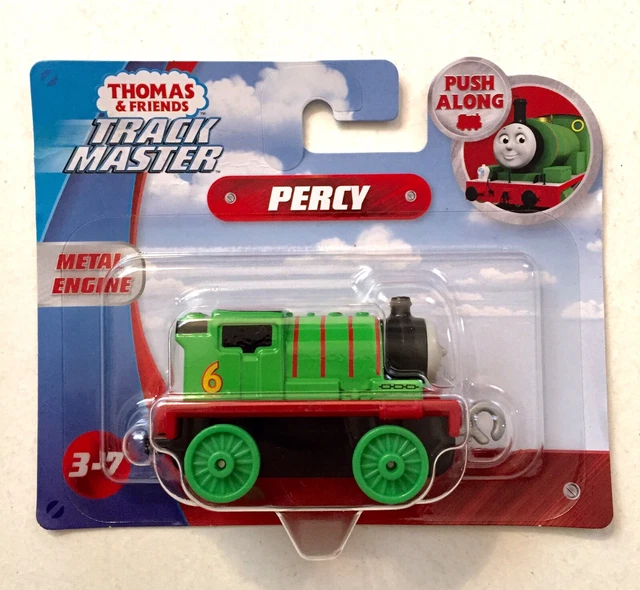 THOMAS AND FRIENDS Track Master Percy Metal Engine Push Along -New- EUR ...