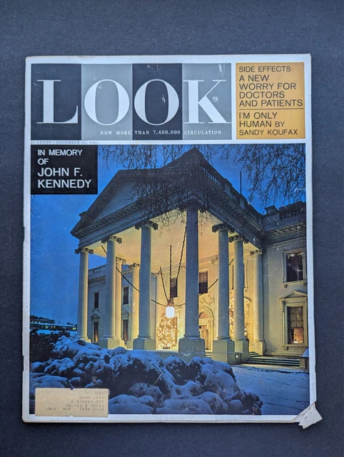 LOOK MAGAZINE DECEMBER 31 1963 - In Memory of John F Kennedy £4.94 ...