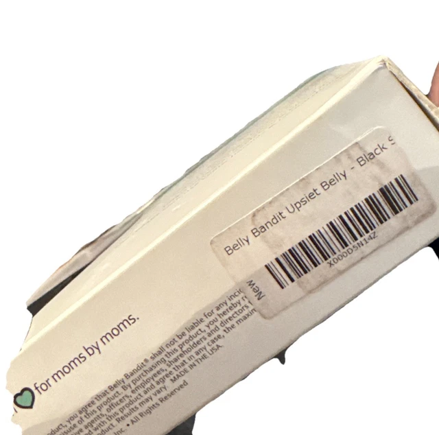 BELLY BANDIT UPSIE Belly Pregnancy Support Band Black Size S NEW £13.45 ...