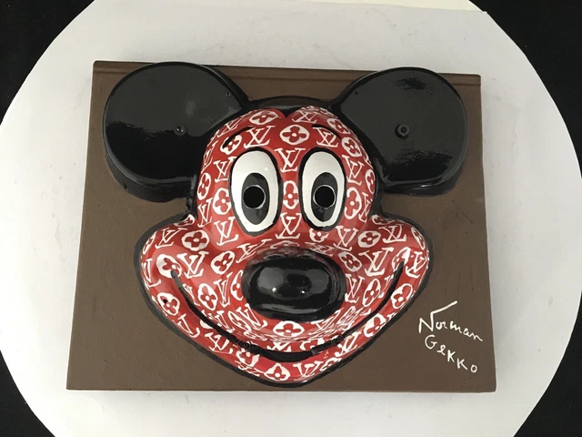 « MICKEY LOUIS VUITTON », Sculpture metal by Artist Norman Gekko EUR ...