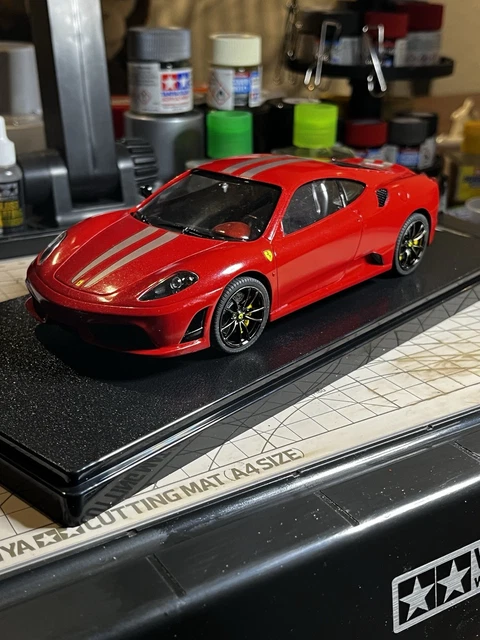 FUJIMI FERRARI F430 Scuderia - Scale 1:24 - fertig gebaut - top EUR 32 ...
