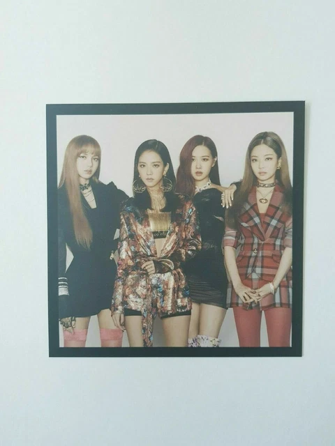 K-POP BLACKPINK MINI Album "SQUARE UP" Official BLACKPINK Photocard EUR ...