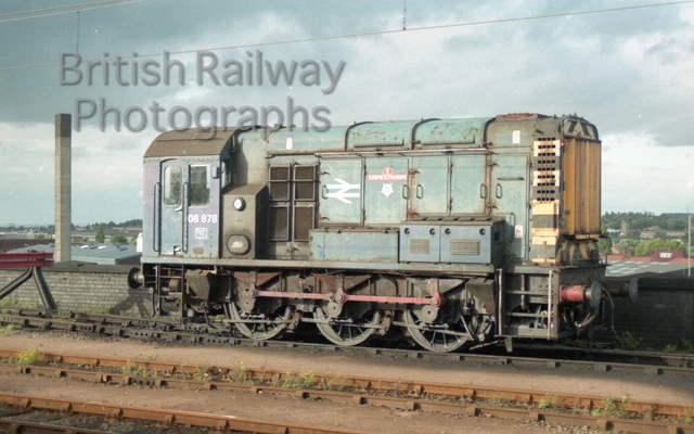 35MM NEGATIVE BRITISH Railway Diesel Shunter Class 08 08878 Wolverhampton 1992 £3.99 - PicClick UK