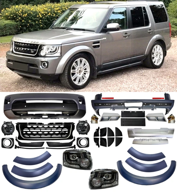 DISCOVERY 4 PRE-FACELIFT To Facelift Conversion Body Kit Bumpers ...